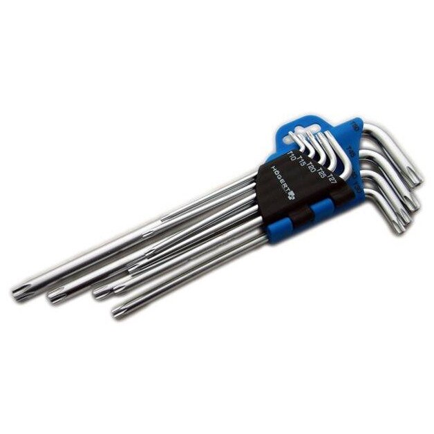 Trusa chei tubulare TORX 9 buc Hogert- HT1W818 - eMAG.ro