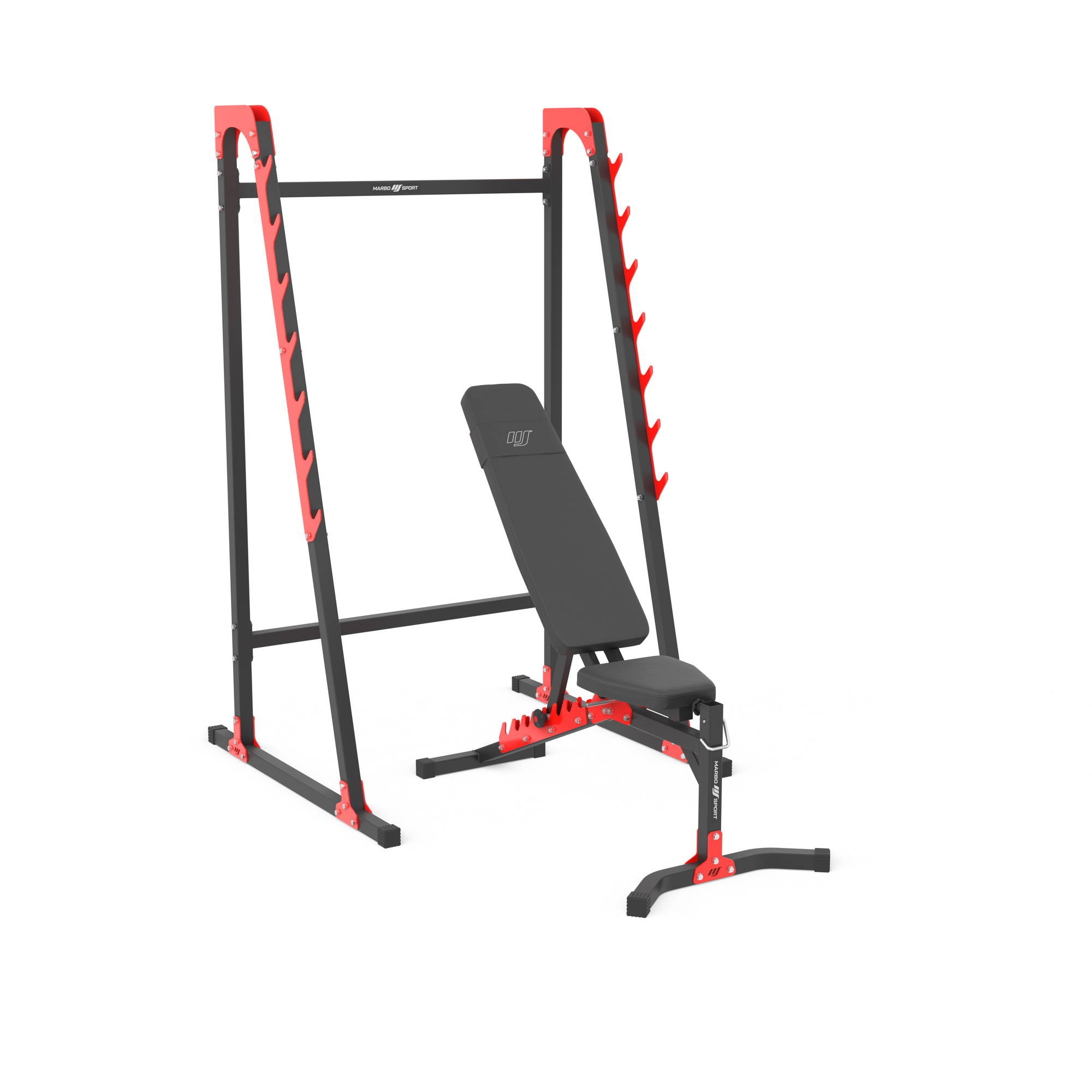 Set aparat multifunctional MH24, Marbo Sport, Negru/Rosu - eMAG.ro