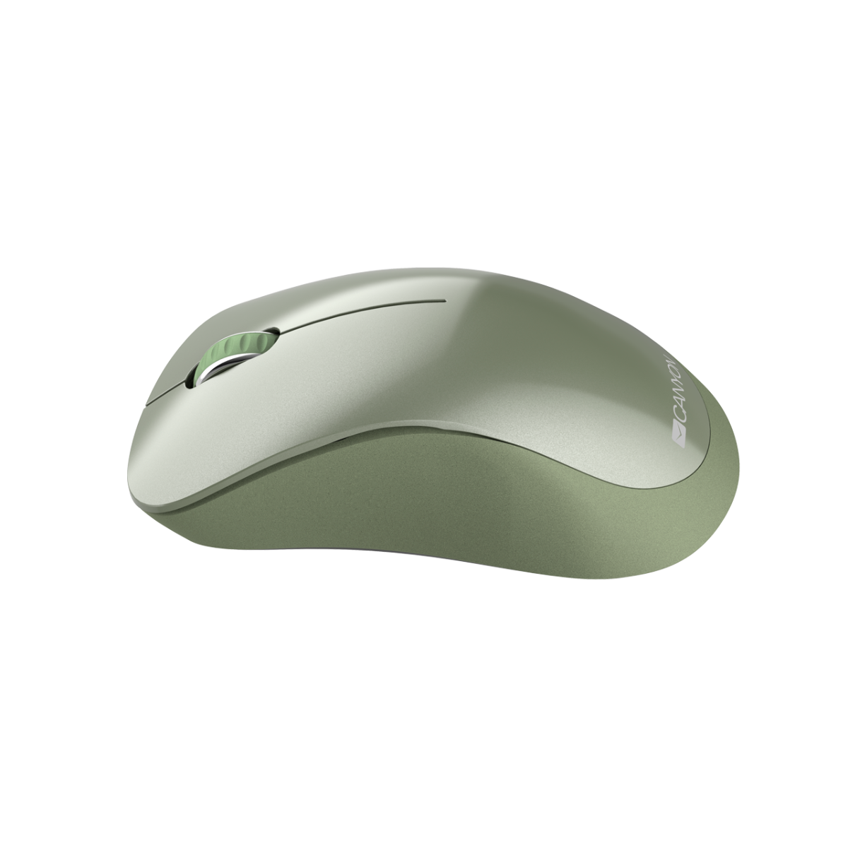 Mouse wireless Canyon, 2.4 GHz, 1200 dpi, Verde kaki - eMAG.ro