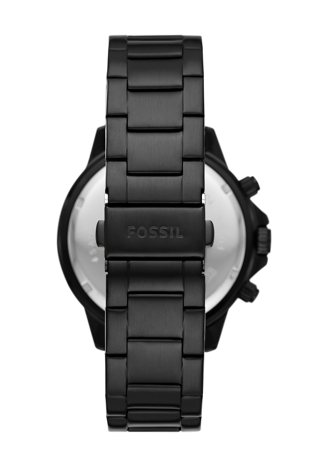 Fossil, Ceas din otel inoxidabil cu functii multiple, Negru - eMAG.ro