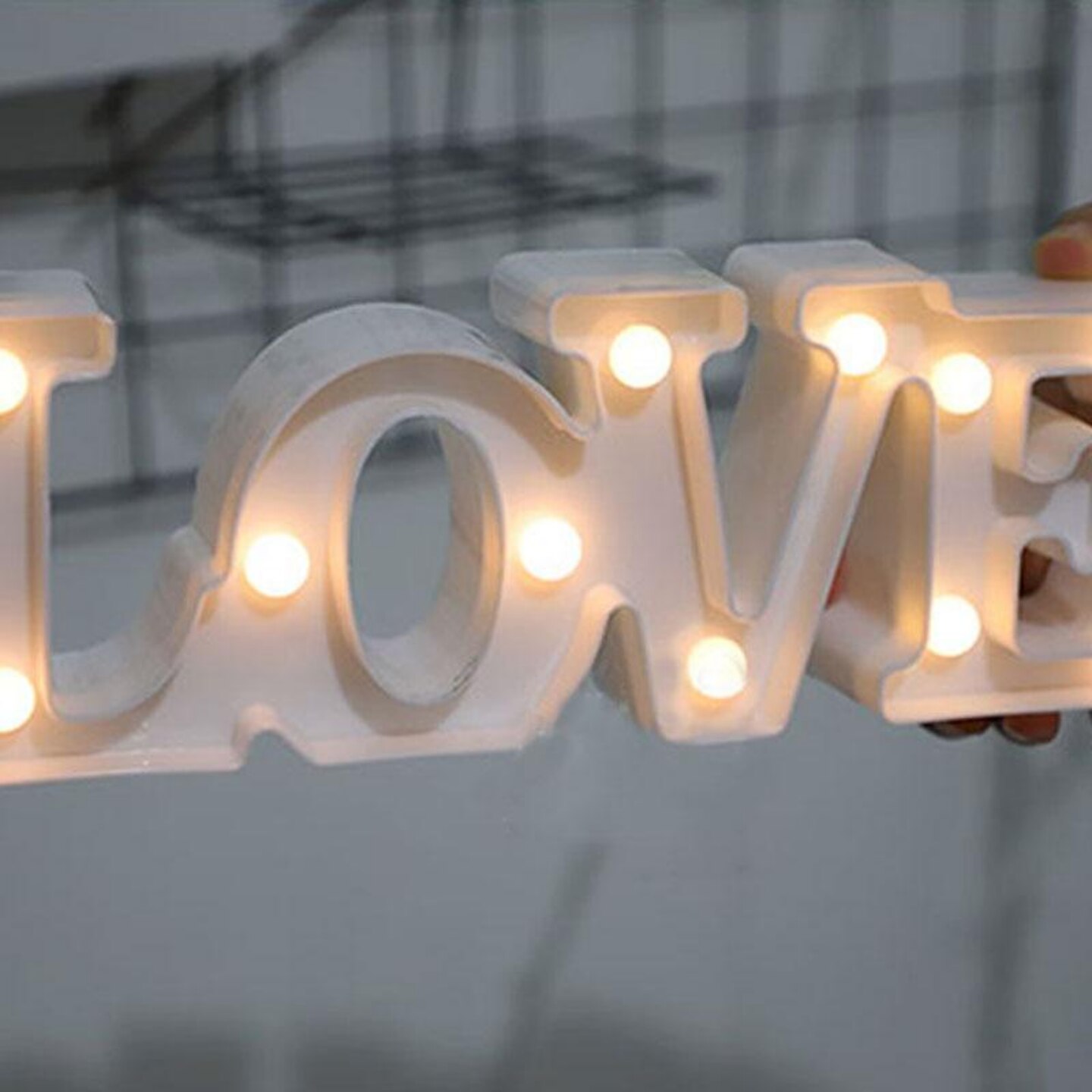 Love MaffStuff романтична нощна лампа, с топла околна светлина, с 11 ...