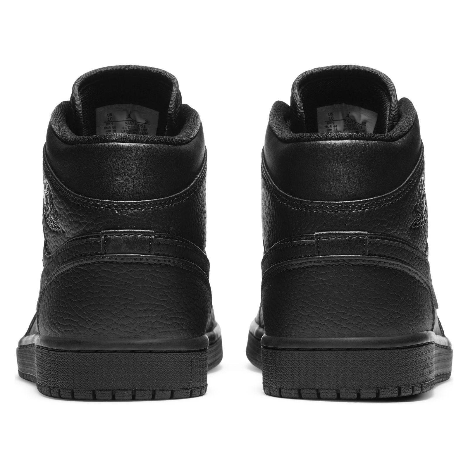 Ghete Nike Air Jordan 1 Mid 554724091 Barbati Negru 43 - eMAG.ro