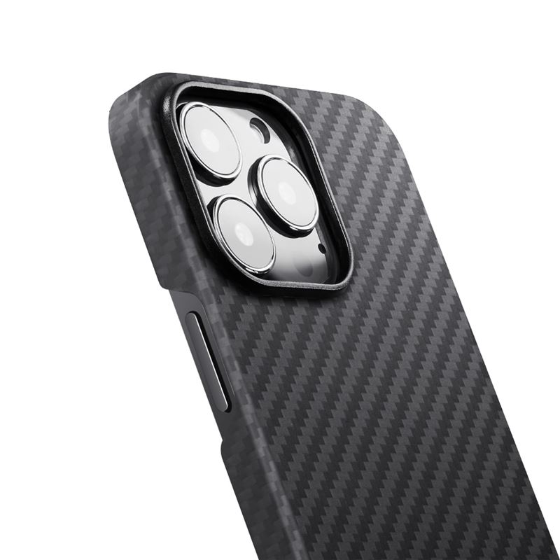 Carcasa PITAKA MagEZ 2 compatibila cu iPhone 13 Pro Max Black/Grey ...