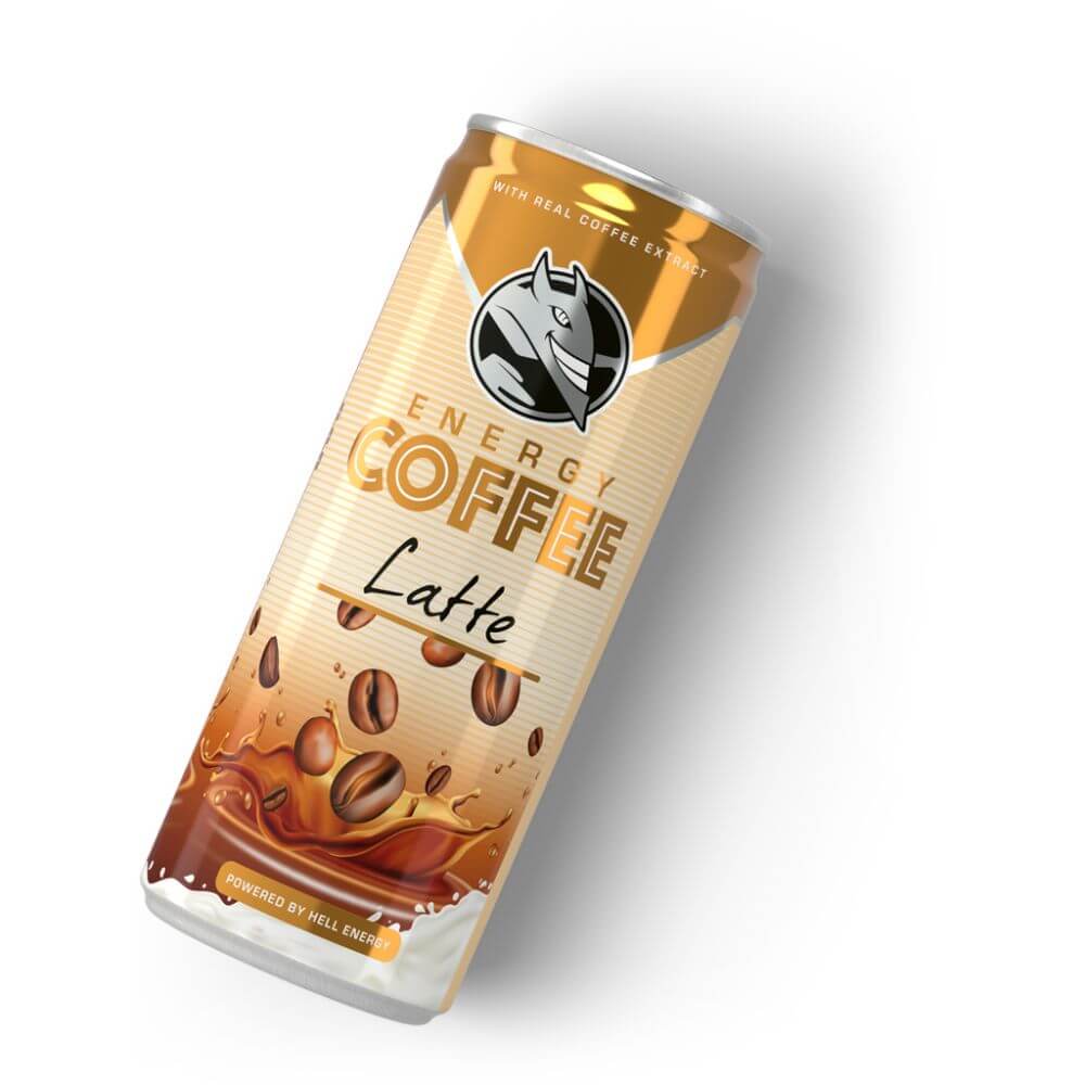 Енергизиращо Hell Energy Coffee Latte, 250 мл - eMAG.bg