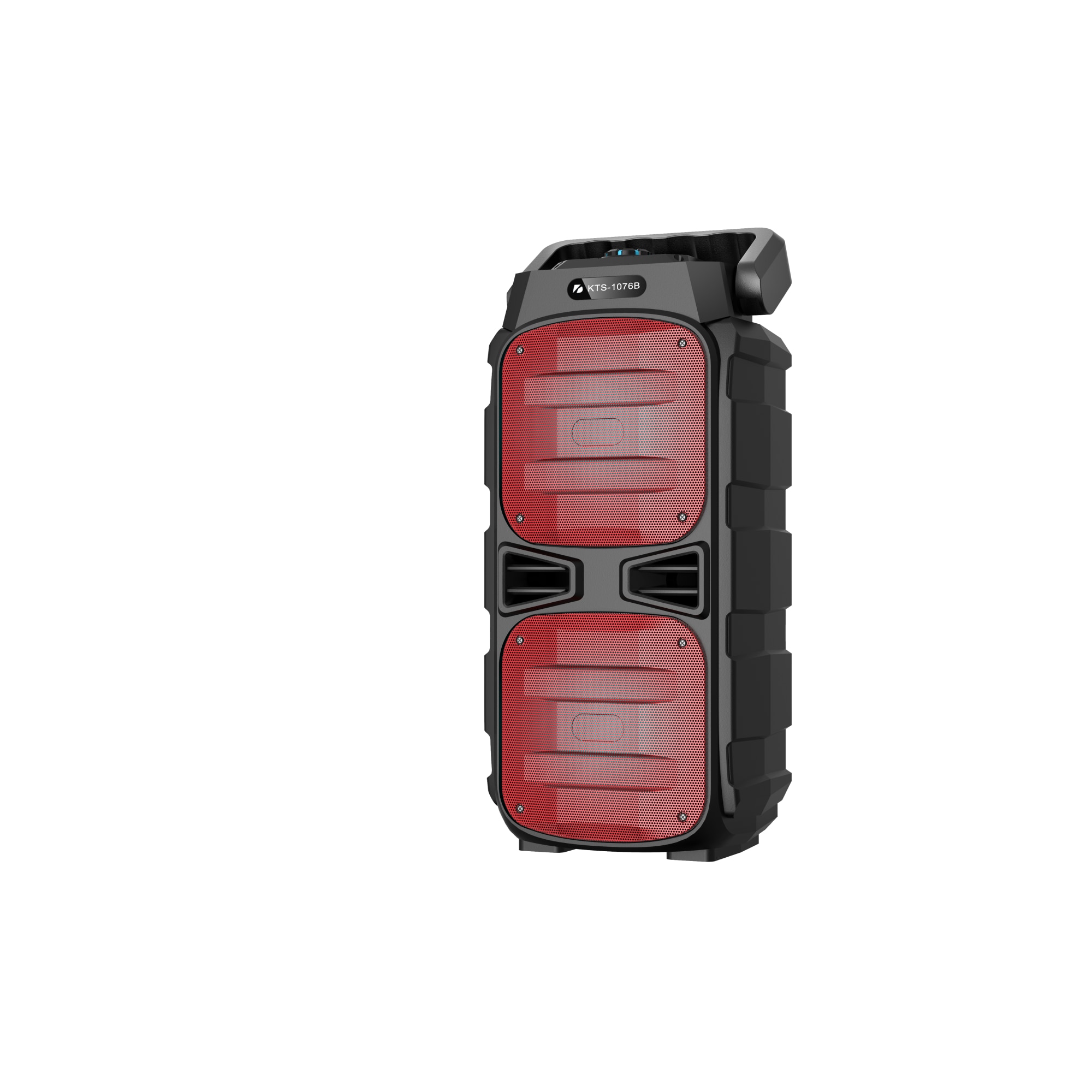 Boxa bluetooth 50786 2x10W cu MP3 player, Radio FM, Karaoke si Microfon ...