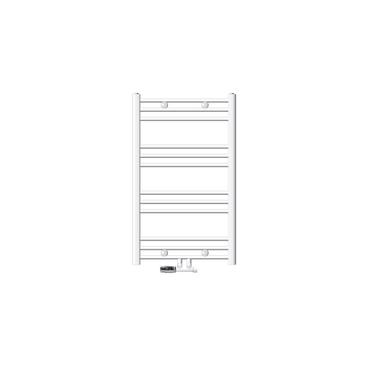 Radiator (calorifer) baie, ECD Germany, model Sahara, 600 x 800 mm, alb ...