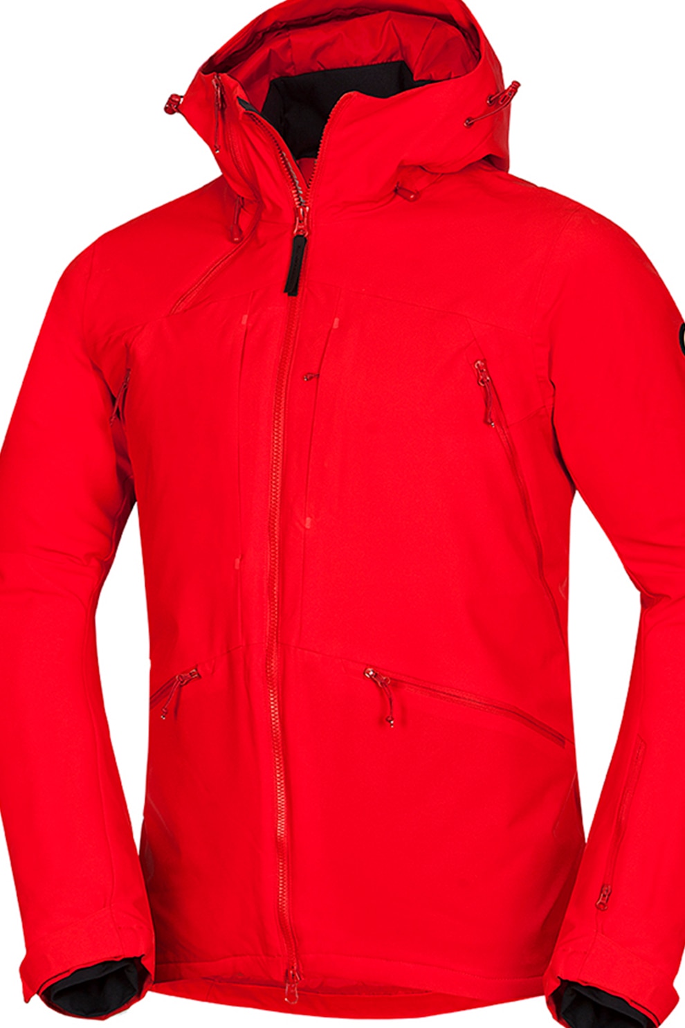 NORTHFINDER, Geaca cu gluga, pentru schi Chandler, Rosu, M - eMAG.ro