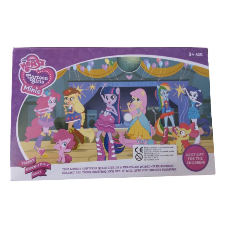 Set 6 figurine ponei, multicolor, 3 ani - eMAG.ro