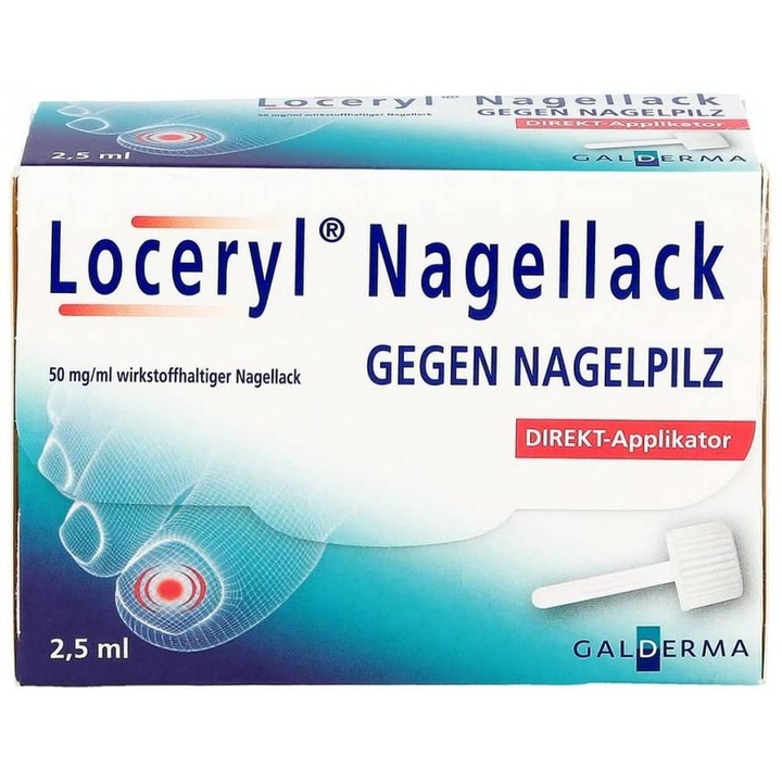 Lac Unghii, Galderma, Loceryl, Tratament Onicomicoza, Impotriva ...