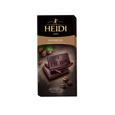 Ciocolata Heidi Dark Espresso, cu cafea, 80g - eMAG.ro