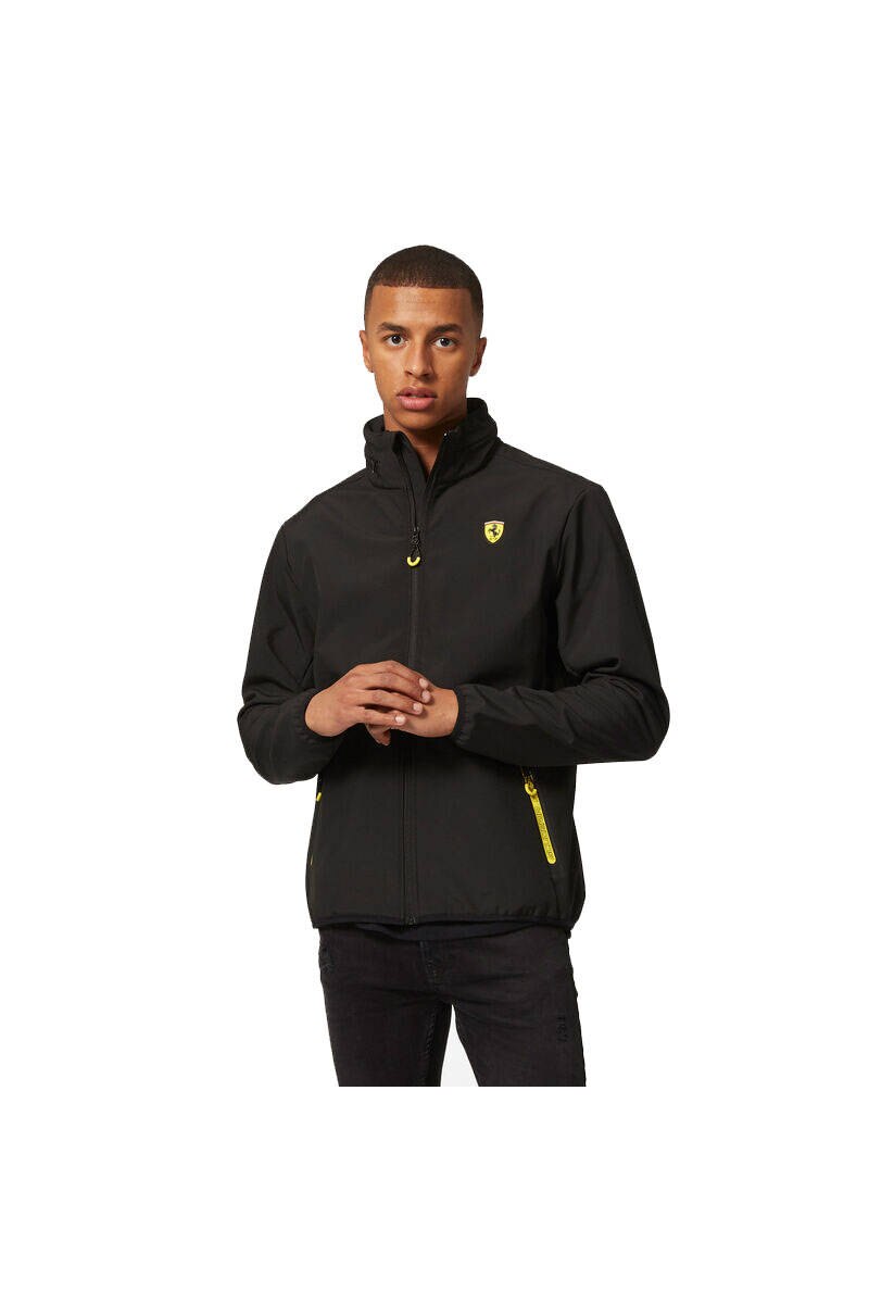 Geaca softshell Scuderia Ferrari F1 neagra, XL - eMAG.ro