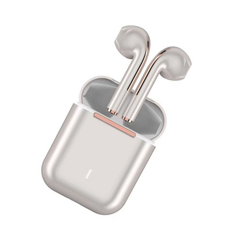 Tws безжични слушалки Bluetooth 5 0 розов Emag Bg