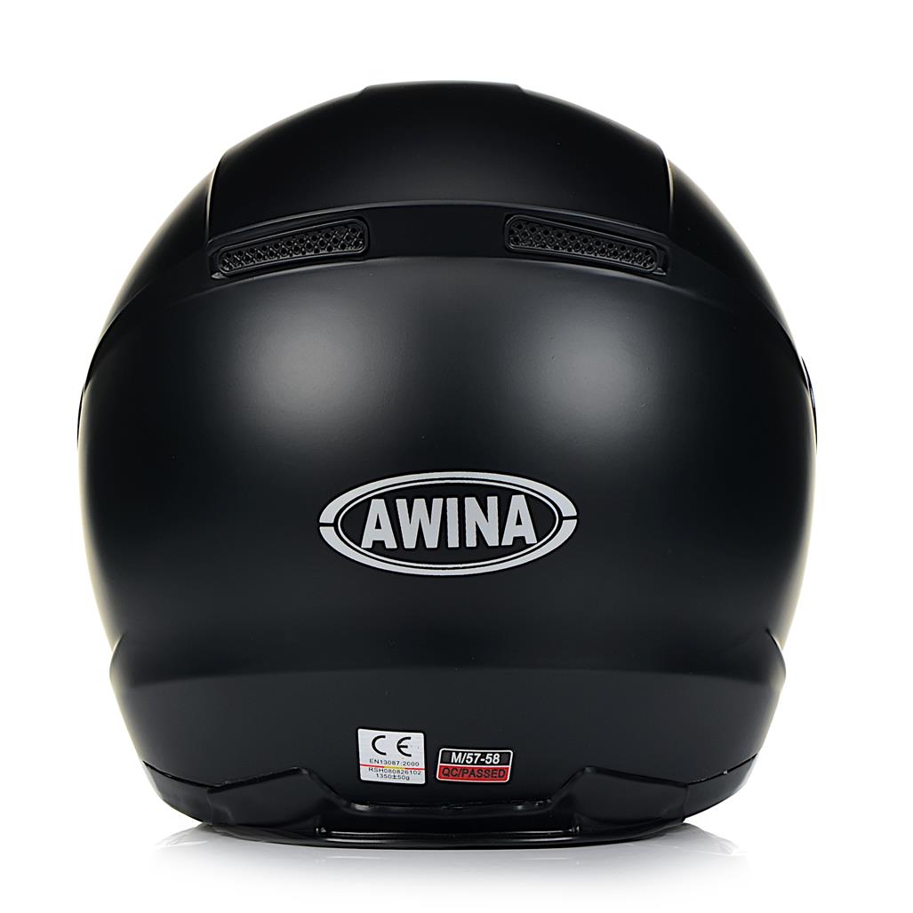 Casca moto, AWINA TN07, Protectie UV, ABS, negru, M - eMAG.ro