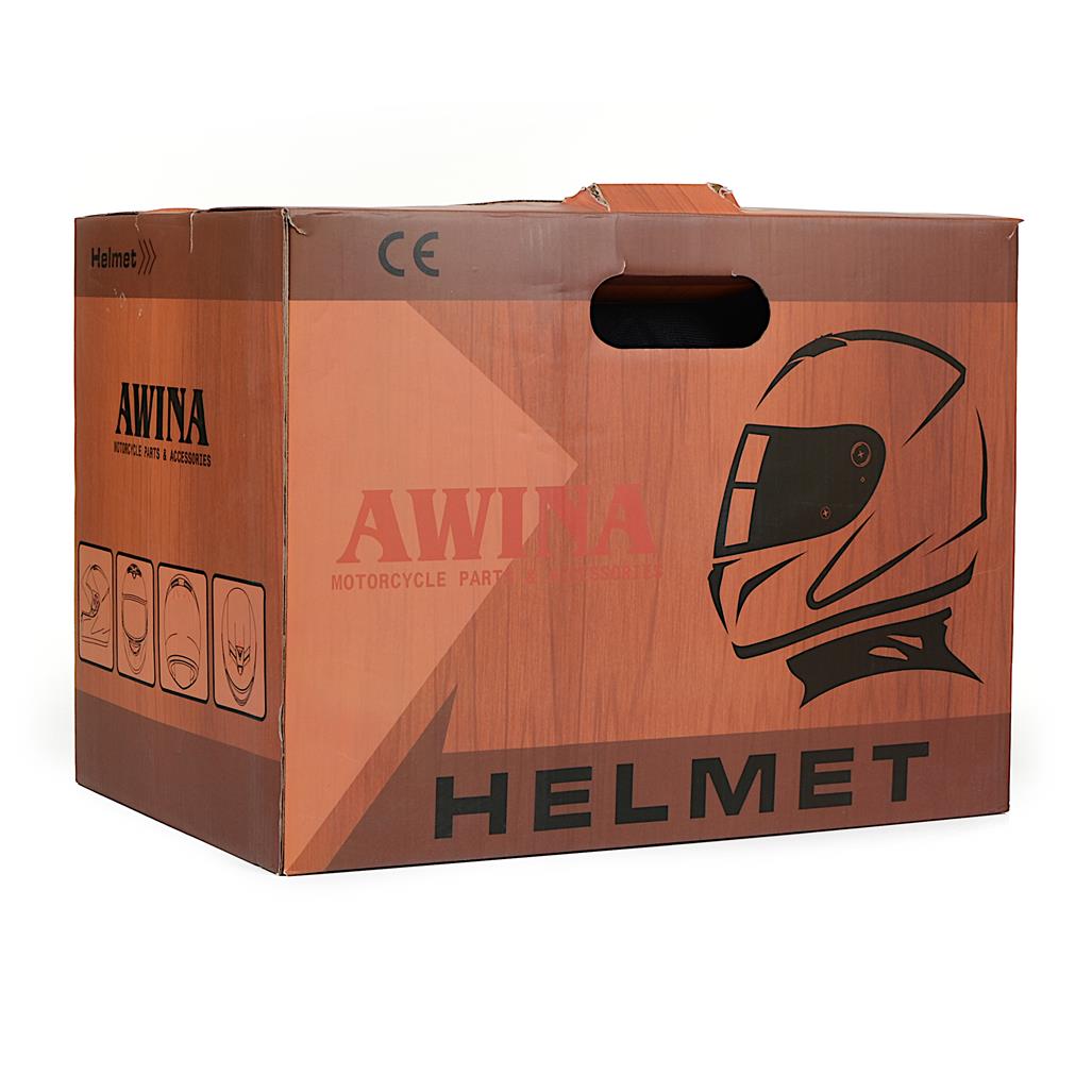 Casca moto, Awina, ABS, Negru, XL (61-62) cm - eMAG.ro