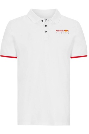 Tricou polo Red Bull Racing F1, Bumbac, Alb, S - eMAG.ro