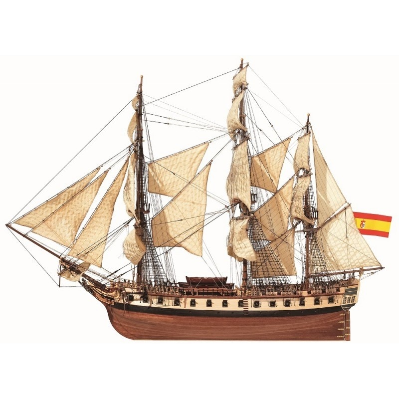 Navomodel de Construit OcCre Diana, 1:82, Maro/Bej, 85 x 63.5 x 36 cm ...