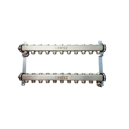 Distribuitor inox radiatoare 10 cai HERZ 1863410 - eMAG.ro