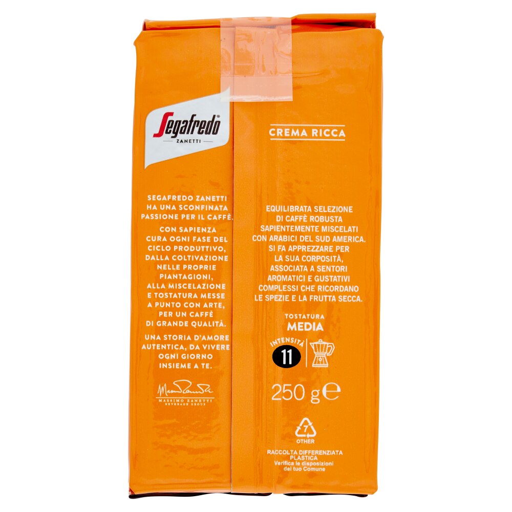 Cafea Macinata Segafredo Crema Ricca, 250 gr - eMAG.ro