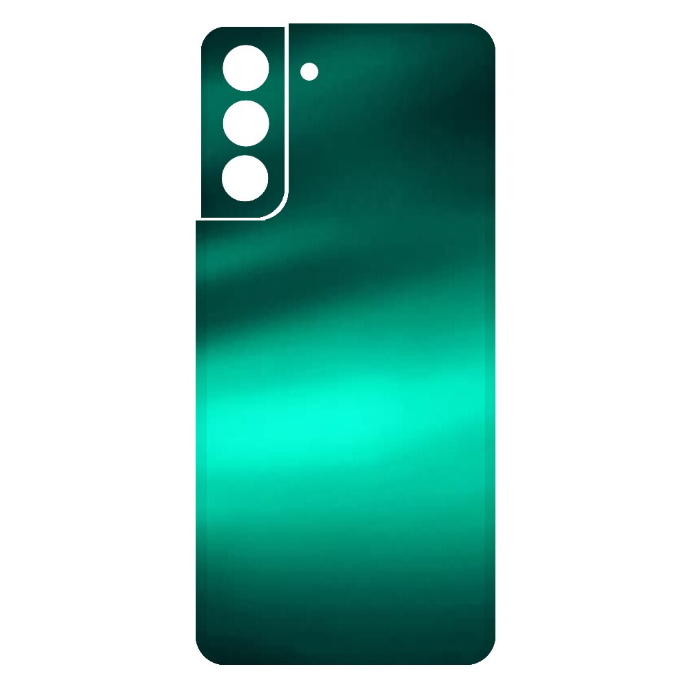 Folie skin SILKASE pentru Samsung S22, verde emerald, protectie spate ...