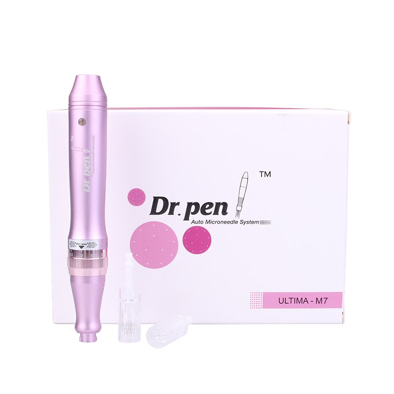Aparat masaj facial dermapen, dr pen m7 pentru regenerarea pielii, 2 ...