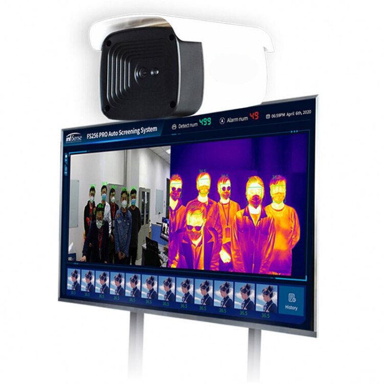 Termoscanner cu camera termoviziune pachet complet, scaneaza grupuri ...