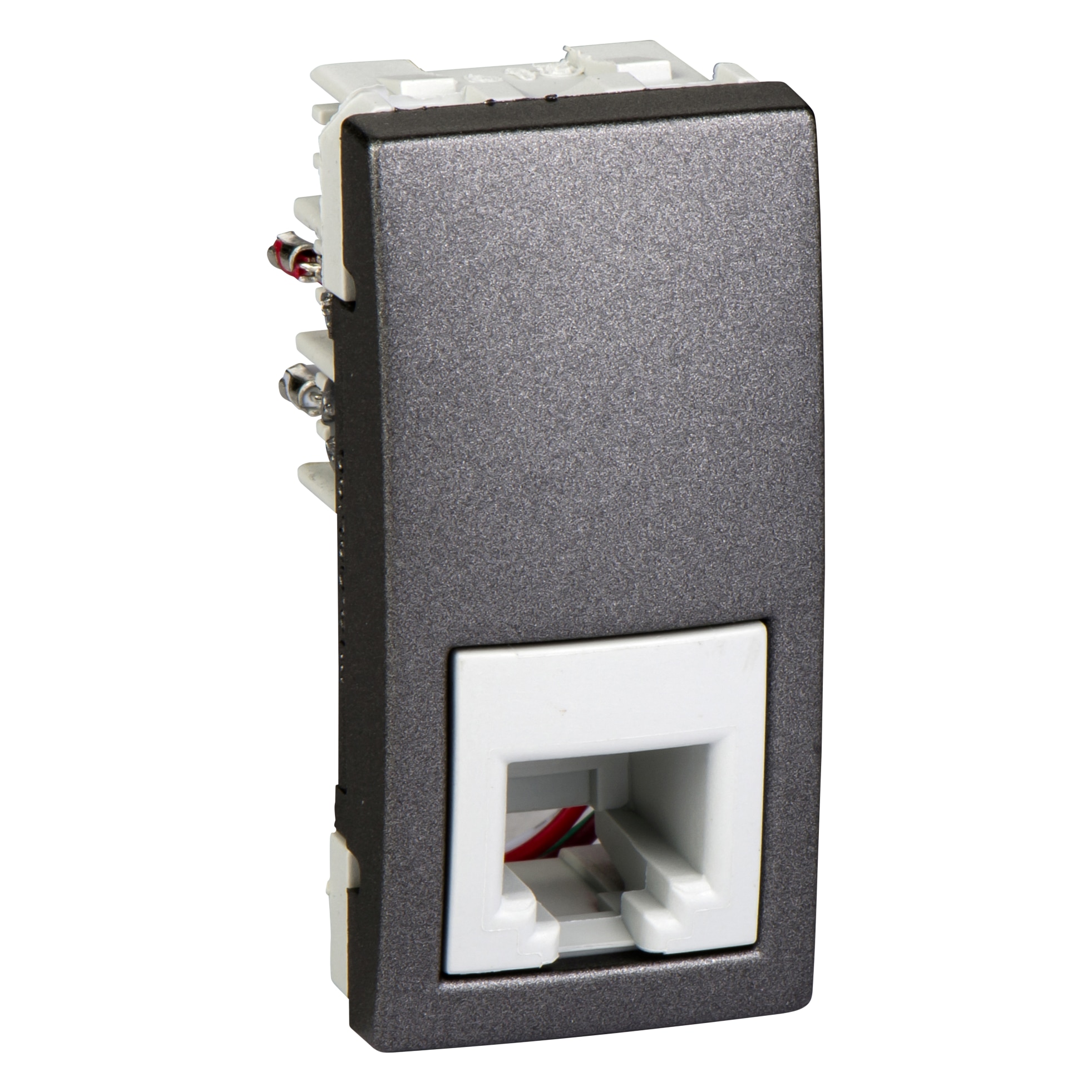 Priza Modulara Telefon, Rj11 1M Grafit SCHNEIDER UNICA TOP - eMAG.ro