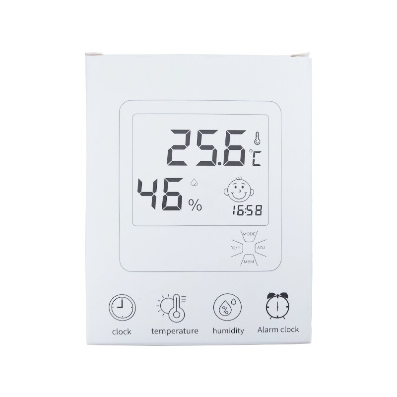 Termometru si Higrometru de Camera eOptima® LX8112, Statie Meteo ...