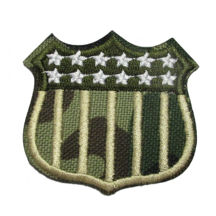 Set 8 petice textile American army military, Multicolor - eMAG.ro