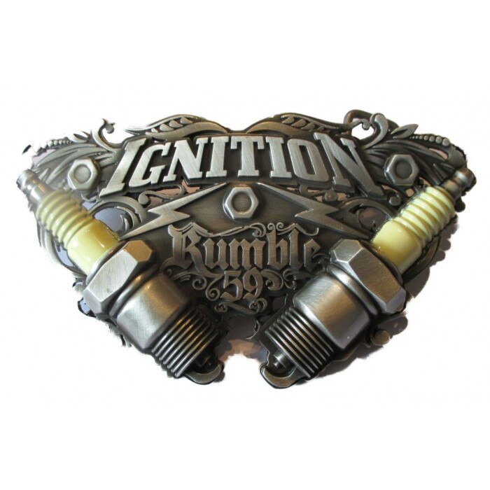 Catarama pentru curea Ignition, 13x8 cm, Auriu - eMAG.ro