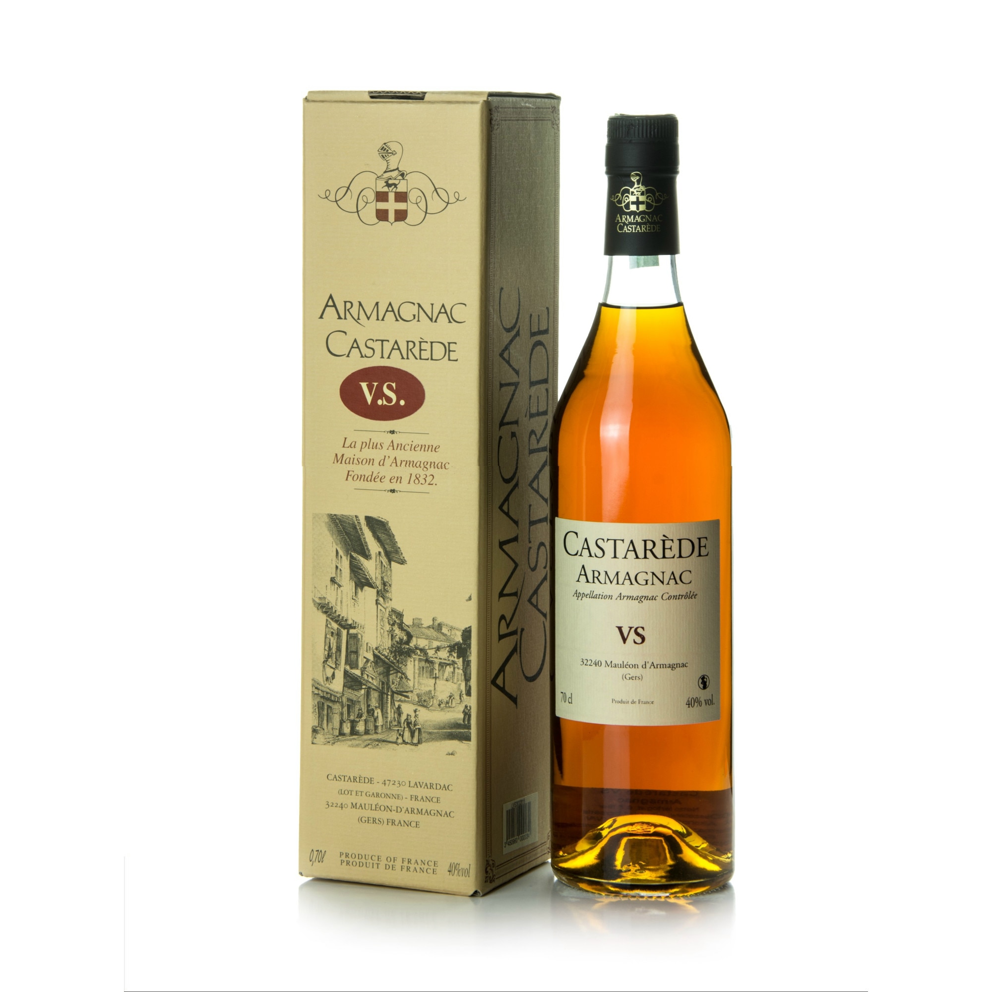 Armagnac Castaréde VS (0,7L / 40%) - eMAG.hu