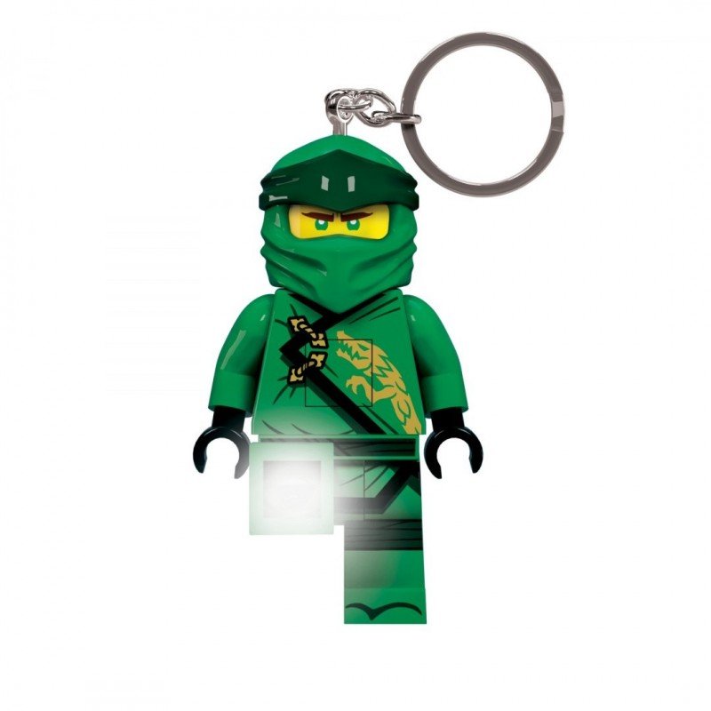 Breloc LEGO, Lloyd, Cu lanterna, Verde - eMAG.ro