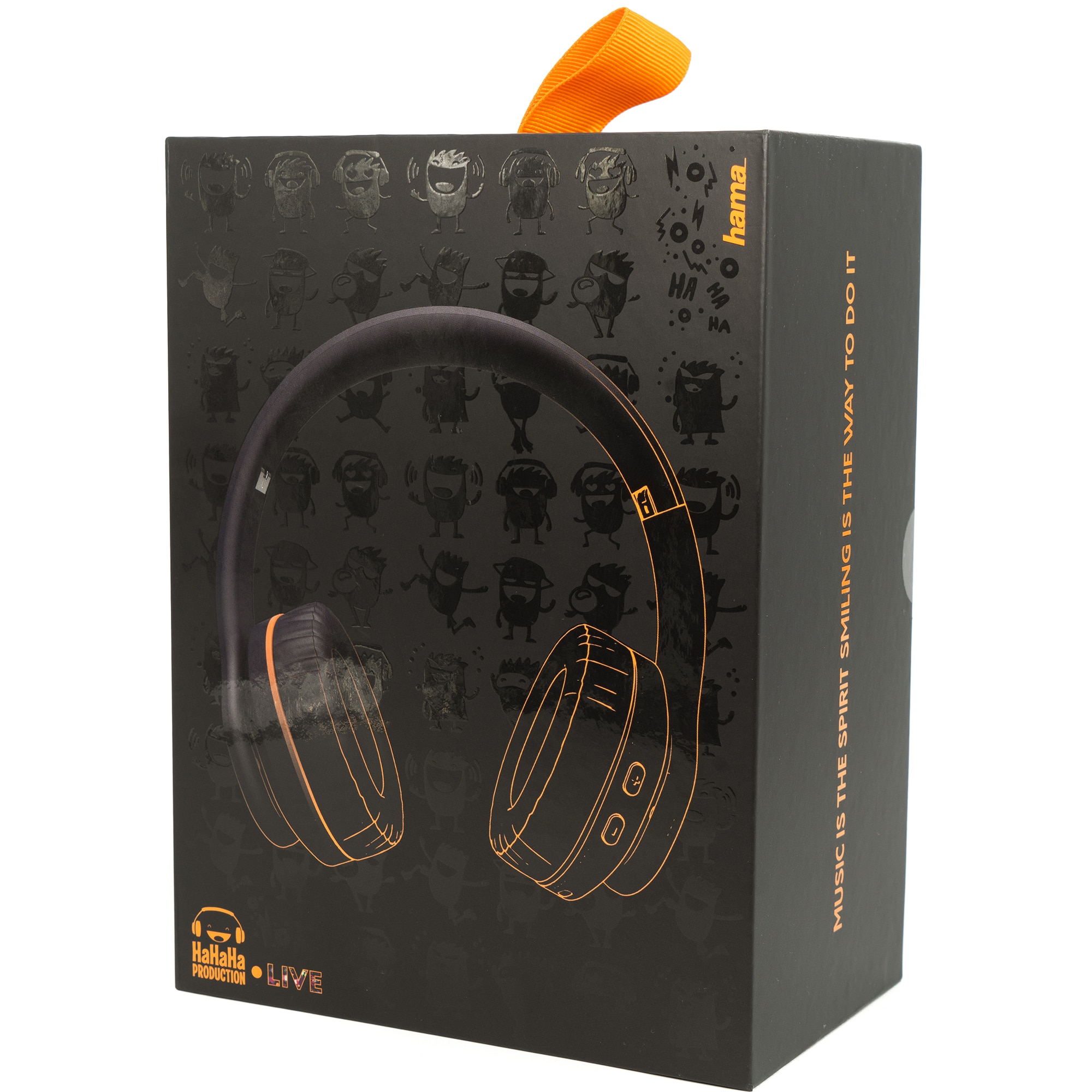 Casti HAMA HaHaHa Live, Bluetooth, On-Ear, Microfon, Noise Cancelling ...