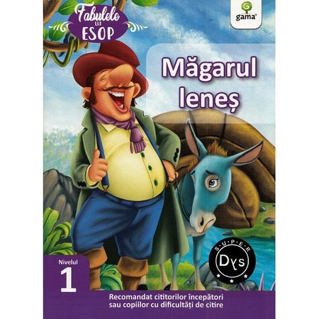 Magarul lenes. Fabulele lui Esop: Nivelul 1 - eMAG.ro