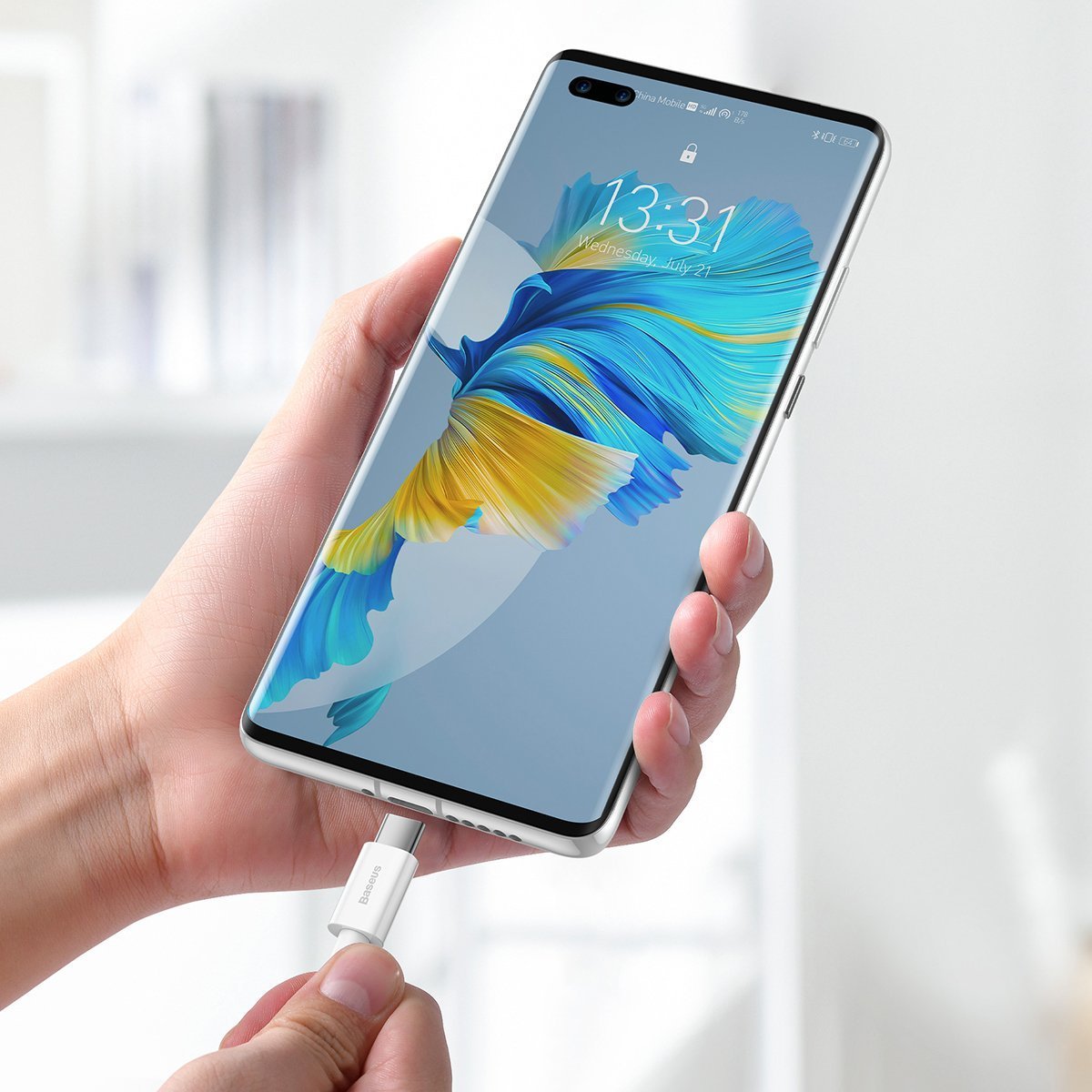 Кабел за зареждане и пренос на данни Baseus Superior Fast Charging Usb към Usb Type C 66w 1m