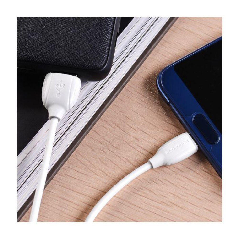 Cablu cu conectori USB tata la USB tip C tata, Borofone BX19 Benefit ...