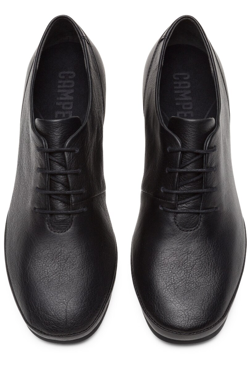 Pantofi dama Alright, Camper, Piele naturala, Negru, 37 EU - eMAG.ro