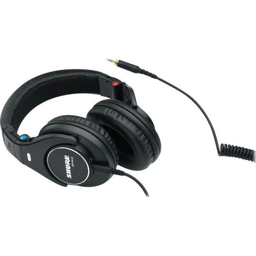 Casti Shure SRH840 SRH840-BK-EFS, Cu fir, 370g, 102 dB, Negru - eMAG.ro