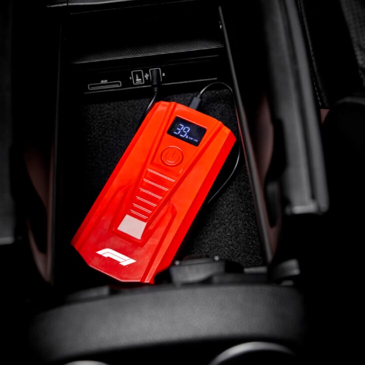 Formula 1 Hordozható autó indító, külső akkumulátor funkcióval, 12V ...