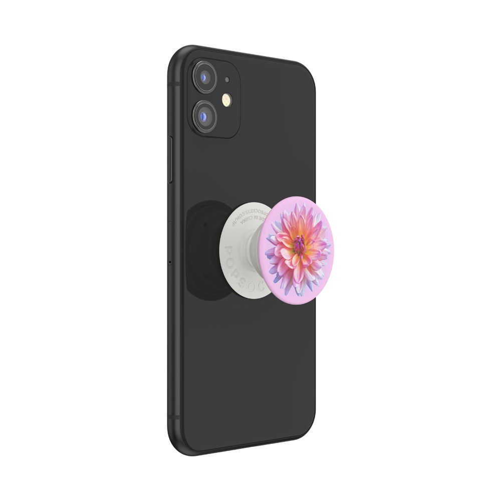 PopSockets telefon és tablet tartozék, strapabíró PopGrip tartó, Dahlia ...