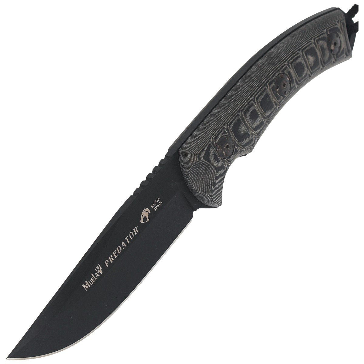 Cutit Muela PREDATOR-11N Tactical Micarta CNC, Otel inoxidabil, 11 cm ...
