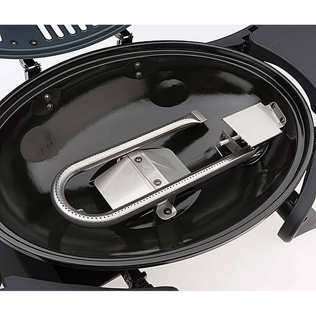 Gratar portabil pe gaz DacEnergy©, din fonta, arzatoare din inox ...