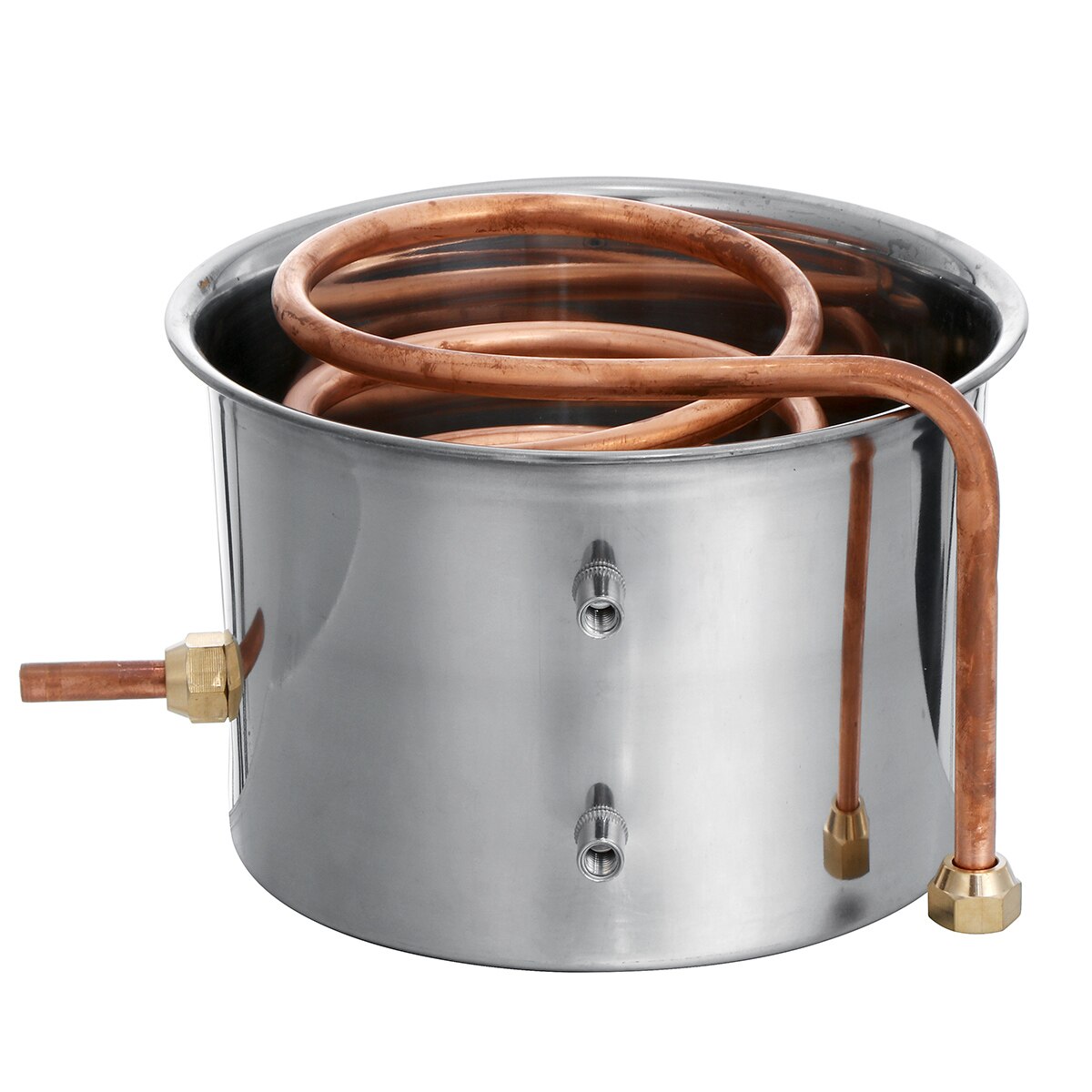 Distilator de alcool, Insma, 10 l, Cupru inox, 25x19cm, Gri - eMAG.ro