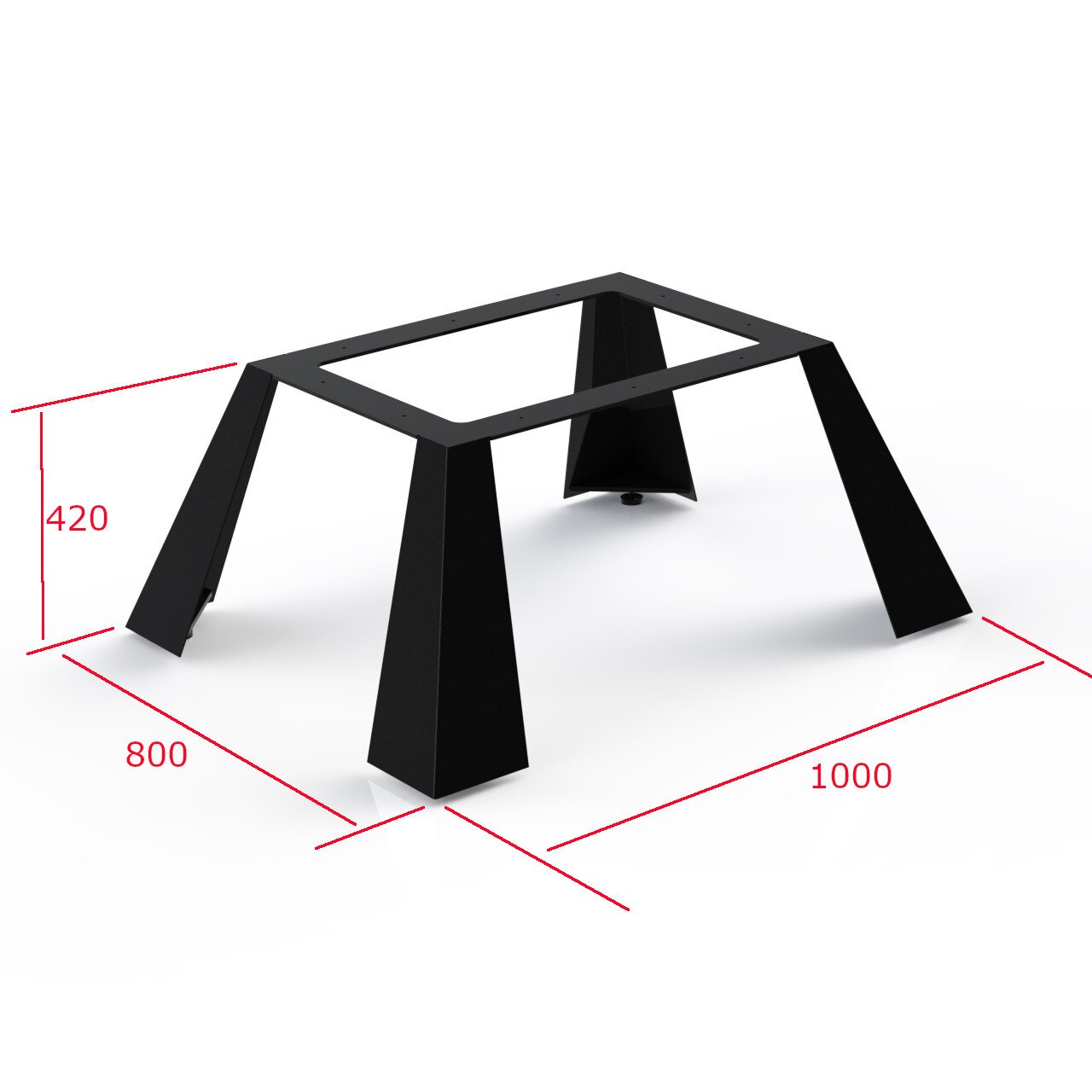 Schelet masa cafea ,dimensiuni H 42 cm ,L 100 CM,l 80 cm vopsit camp ...