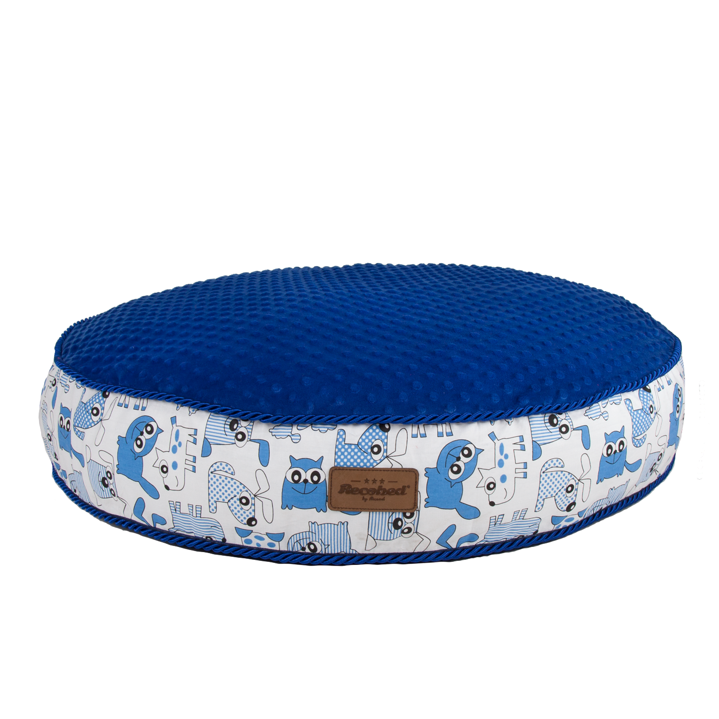 Perna pentru caini si pisici Azowian, Recobed, S, 40 cm, Alb/Albastru ...