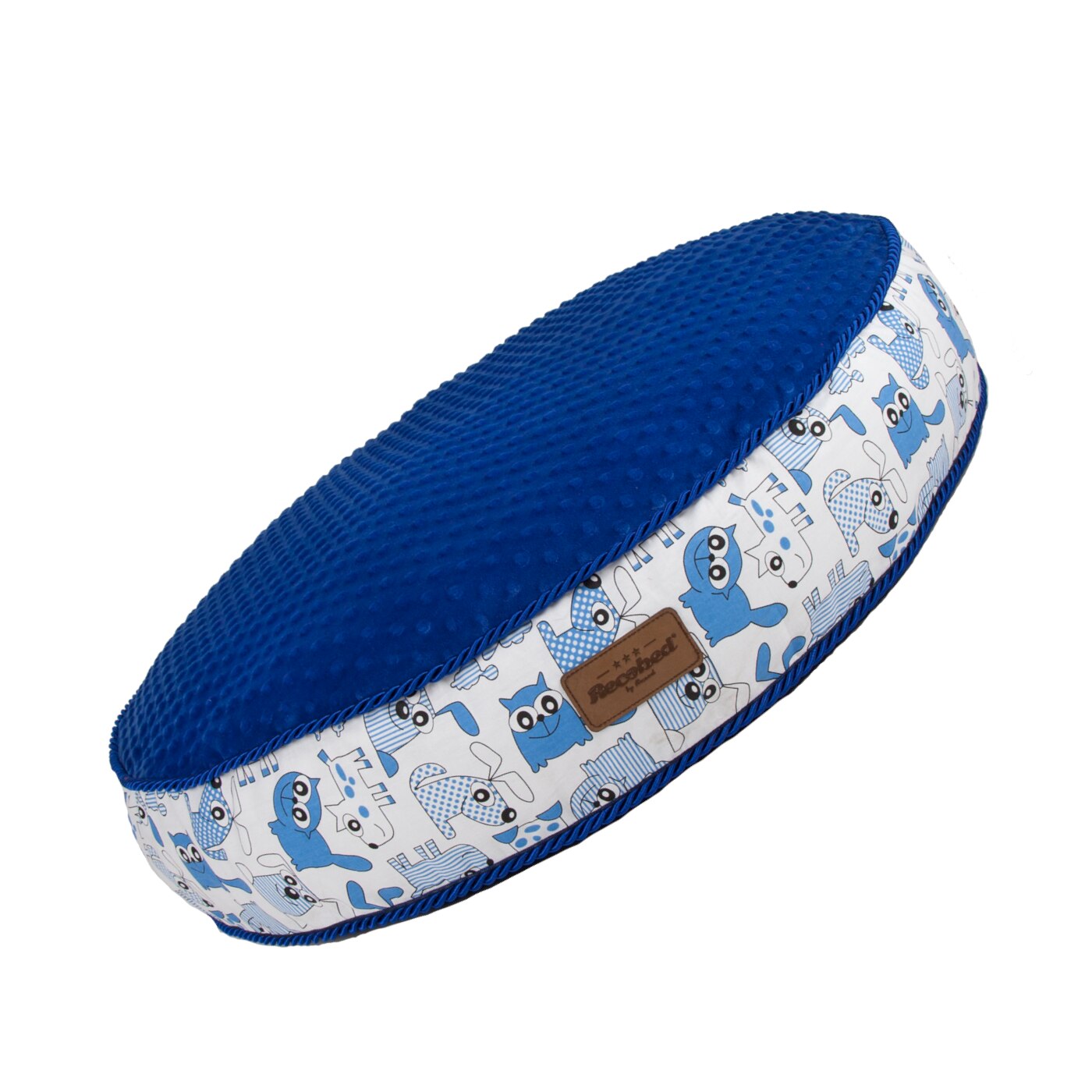 Perna pentru caini si pisici Azowian, Recobed, S, 40 cm, Alb/Albastru ...