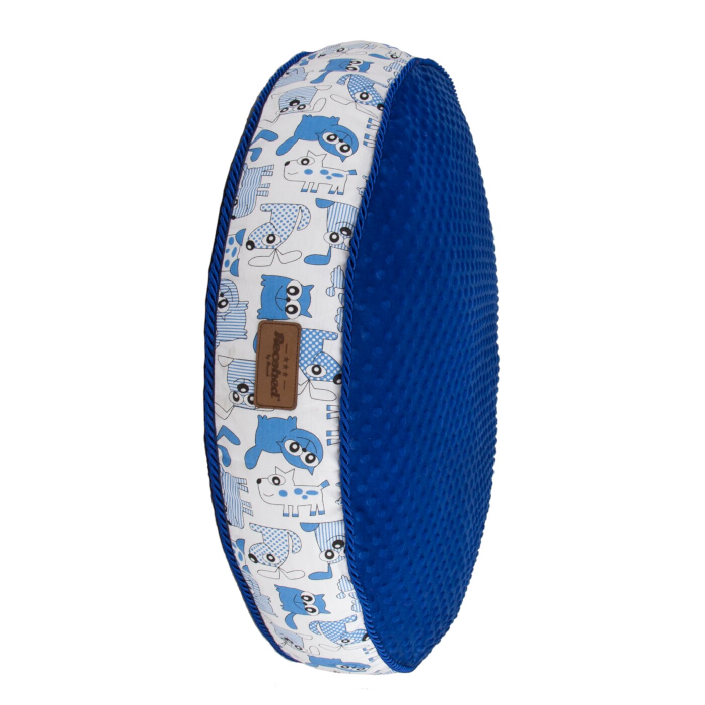 Perna pentru caini si pisici Azowian, Recobed, S, 40 cm, Alb/Albastru ...