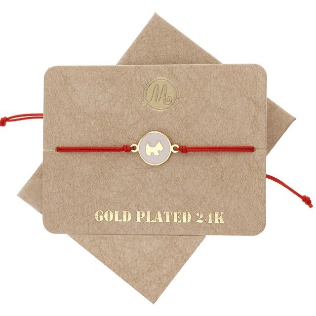 Bratara Martisor Catel Alb - eMAG.ro