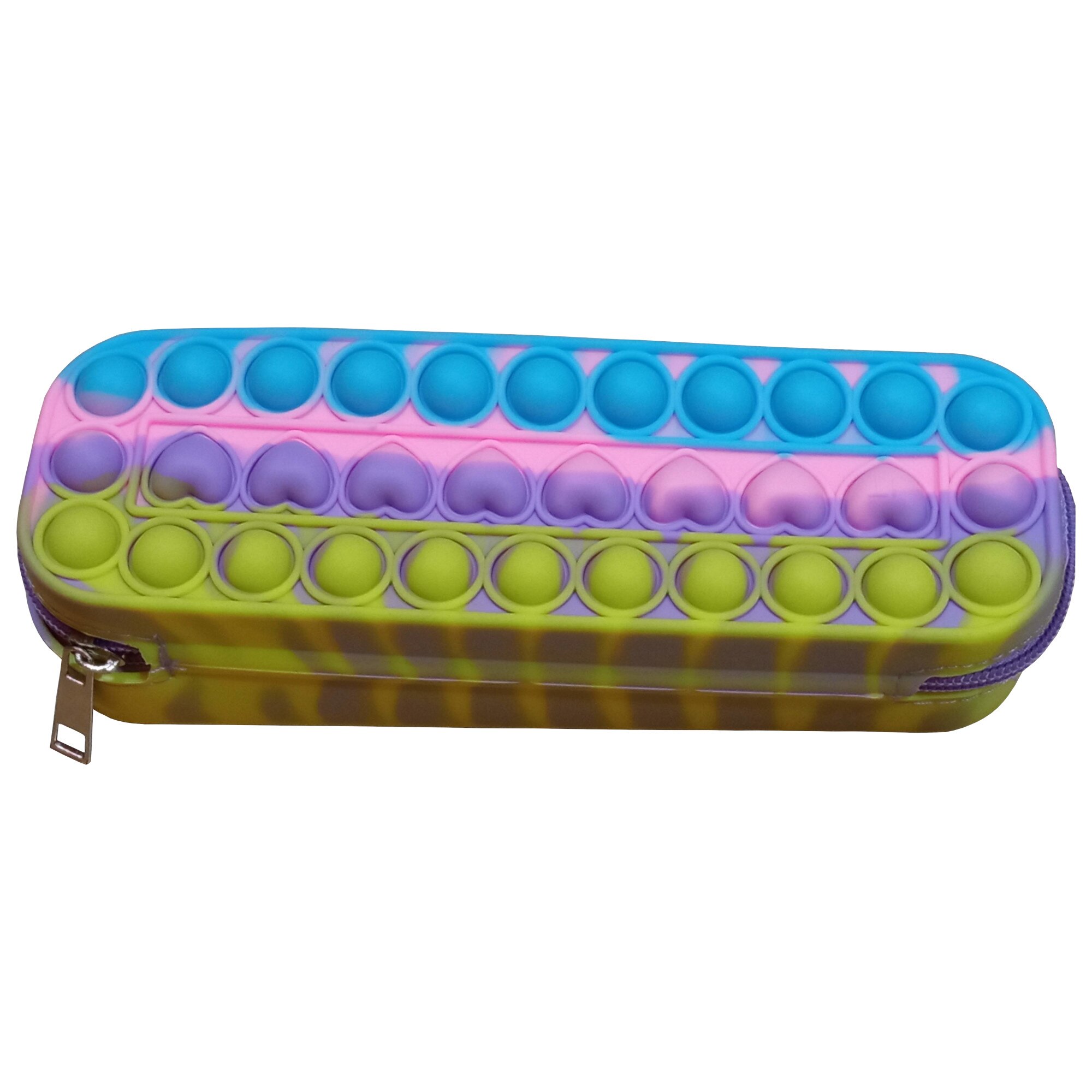 Penar Pop It cu Fermoar eOptima® Fun, Senzorial, Anti Stres, Silicon ...