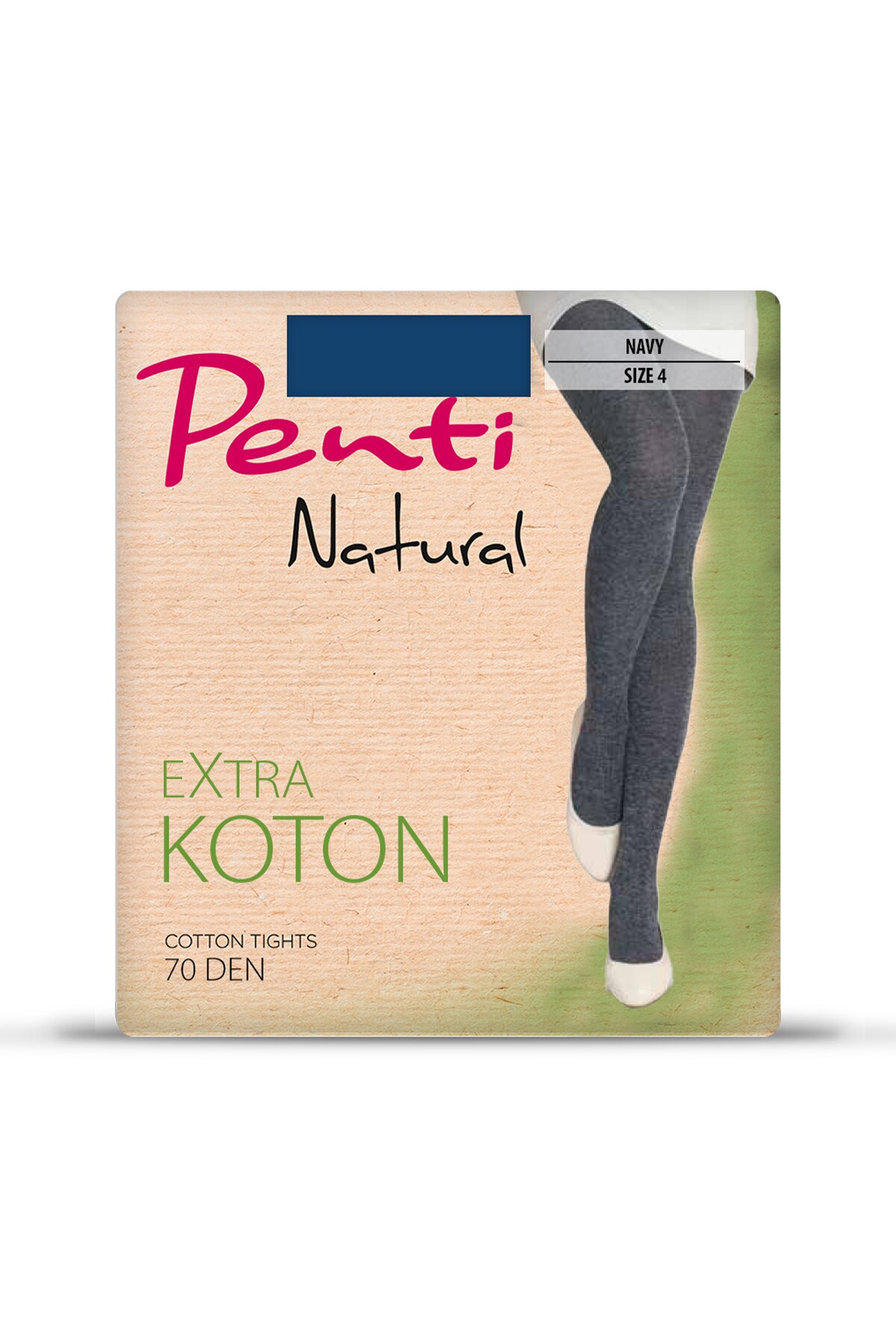 Dresuri dama, Penti Extra Cotton, Bumbac/Poliamida, XL, Albastru inchis ...