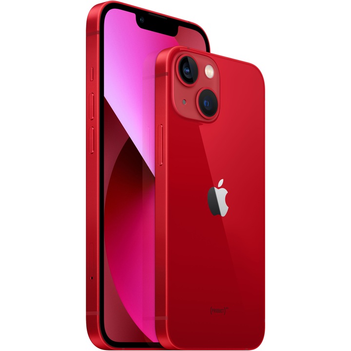 Telefon mobil Apple iPhone 13, 128GB, 5G, Red - eMAG.ro